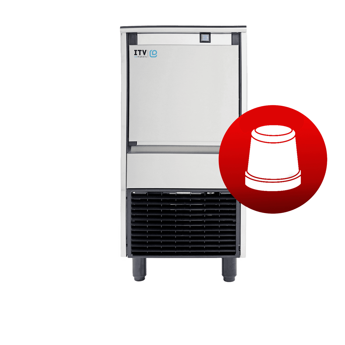Self-Contained Ice Machine 90Kg Ice Queen – Chefs Co.